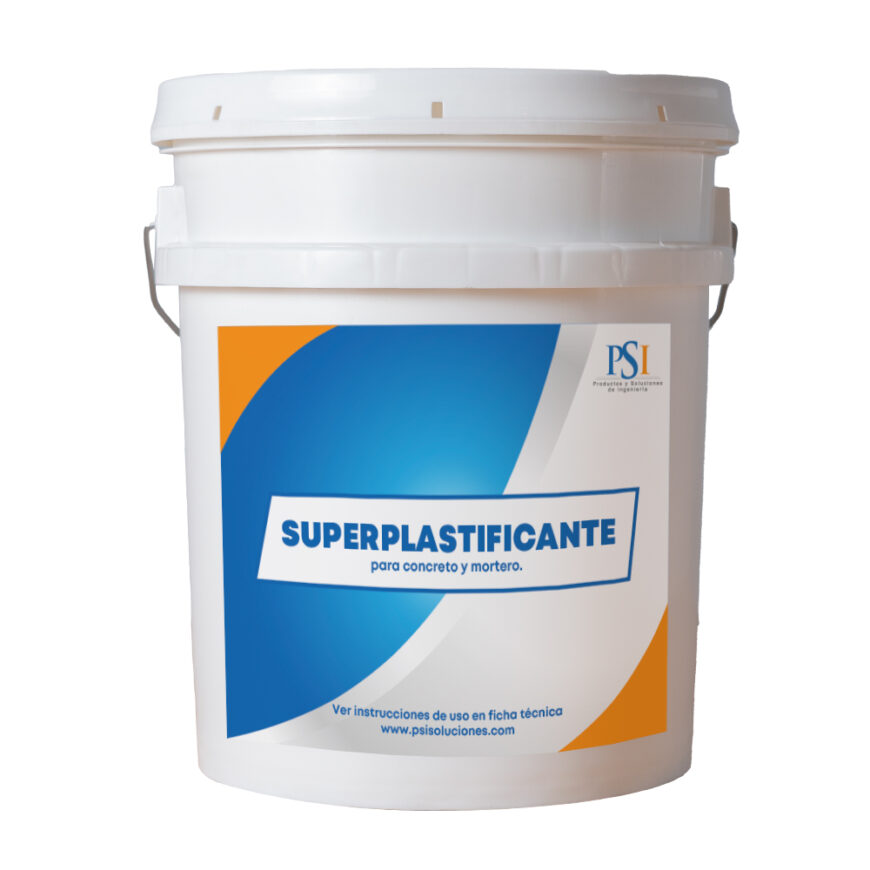 Superplastificante para Concreto y Mortero - PSI - Productos y Soluciones de Ingeniería